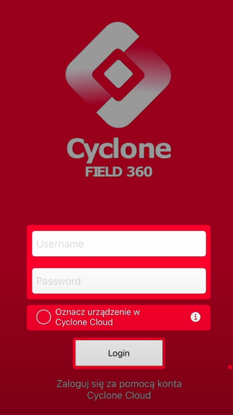 Instrukcja instalacji programów Cyclone REGISTER 360 i Cyclone FIELD ...
